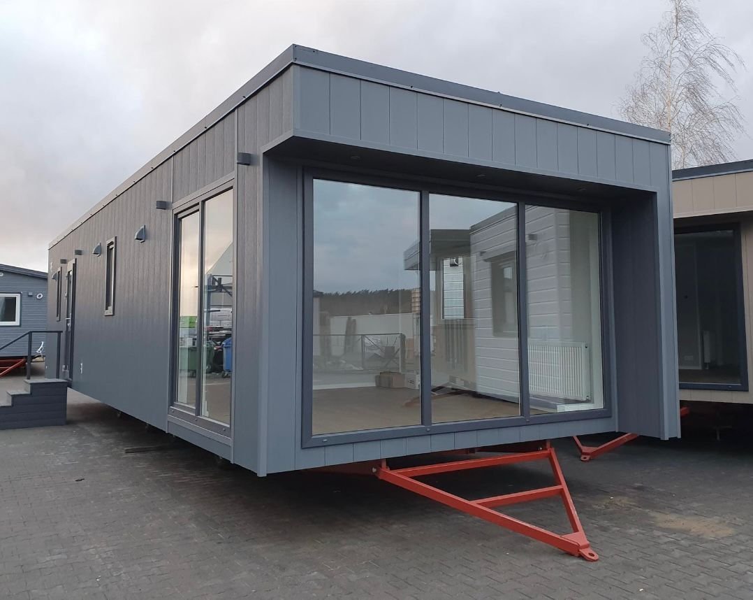 Casa Móvel Campo III 12x4m | 4 Quartos Mobilada - CASAS MODULARES NEXTGEN