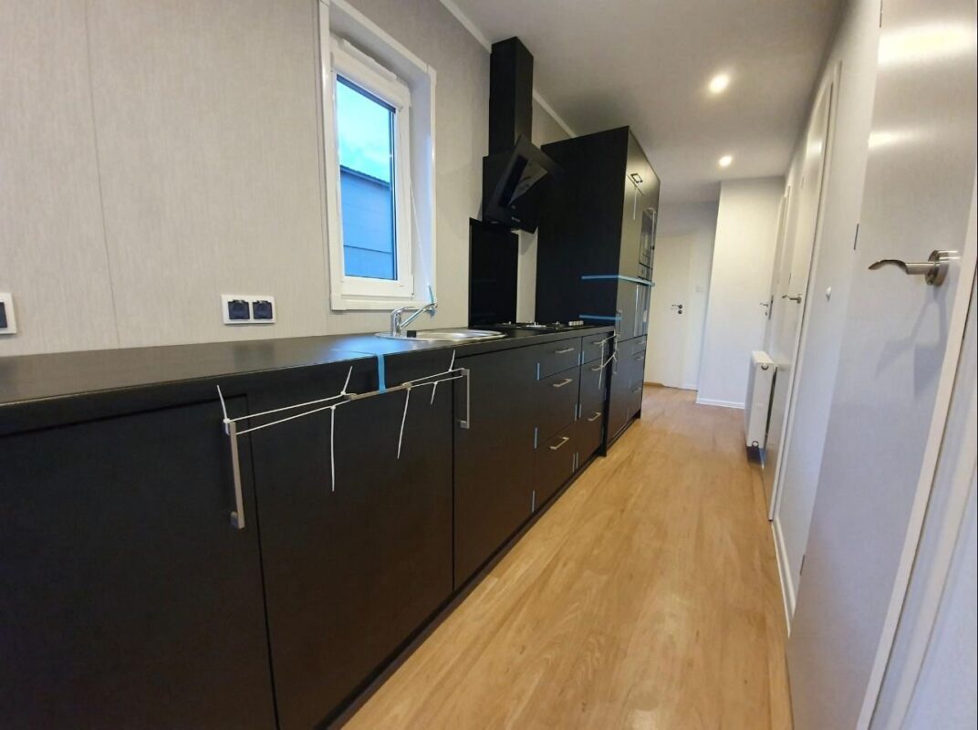 Casa Móvel Campo III 12x4m | 4 Quartos Mobilada - CASAS MODULARES NEXTGEN